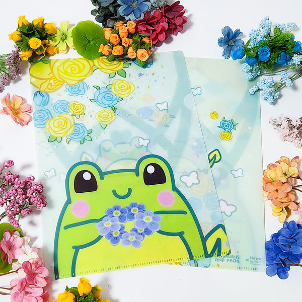 L folder: Frog for you – Nawu by Naro