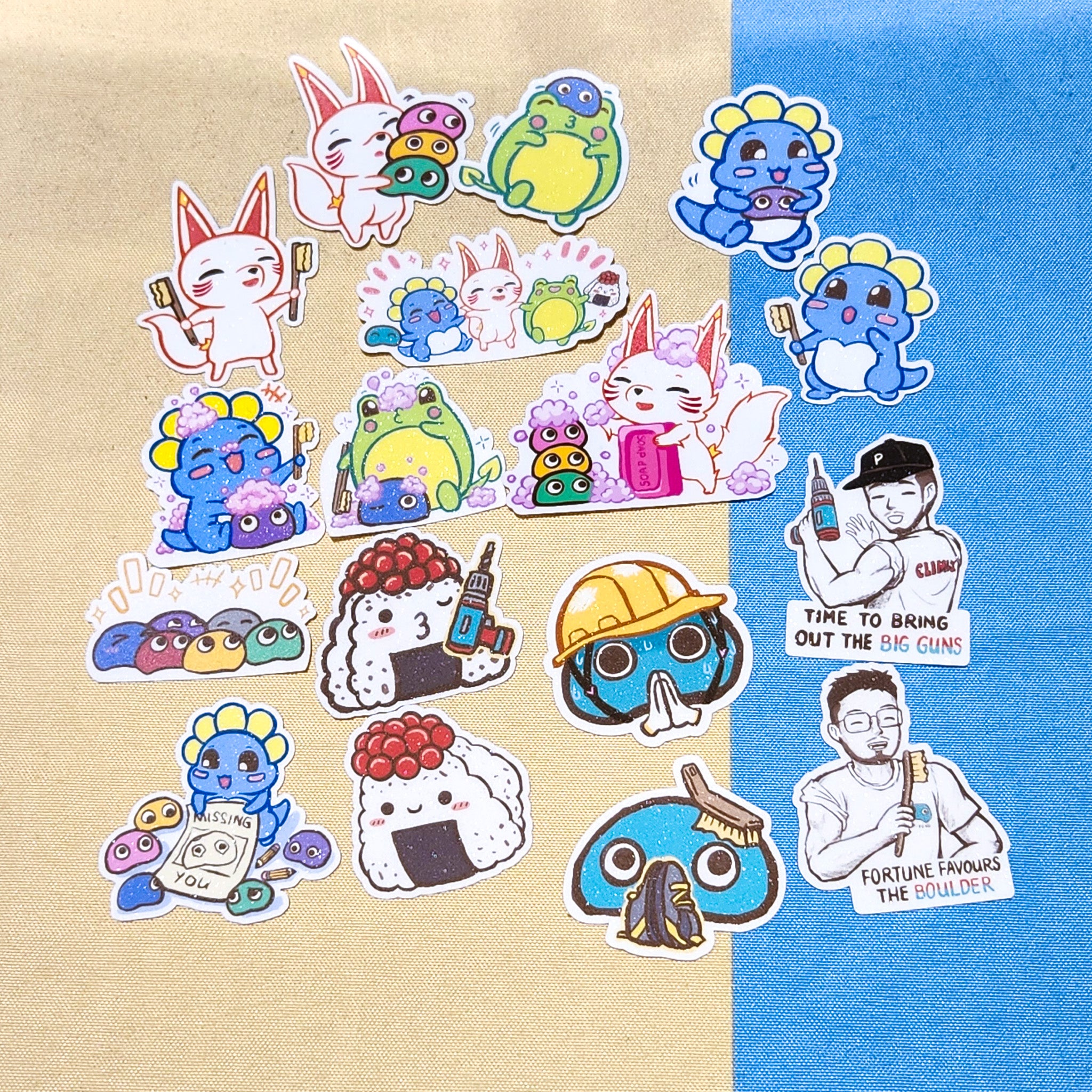 Sticker: Climba x Nawu Collab – Nawu by Naro
